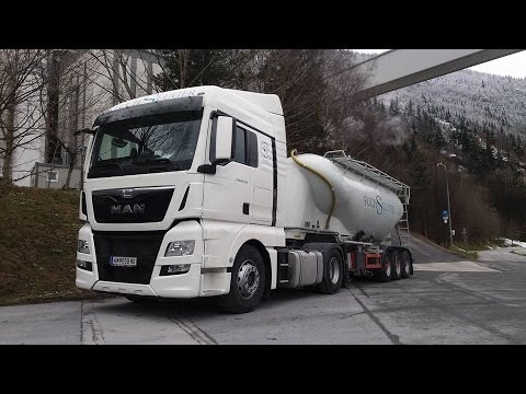 Tour with New MAN TGX - YouTube