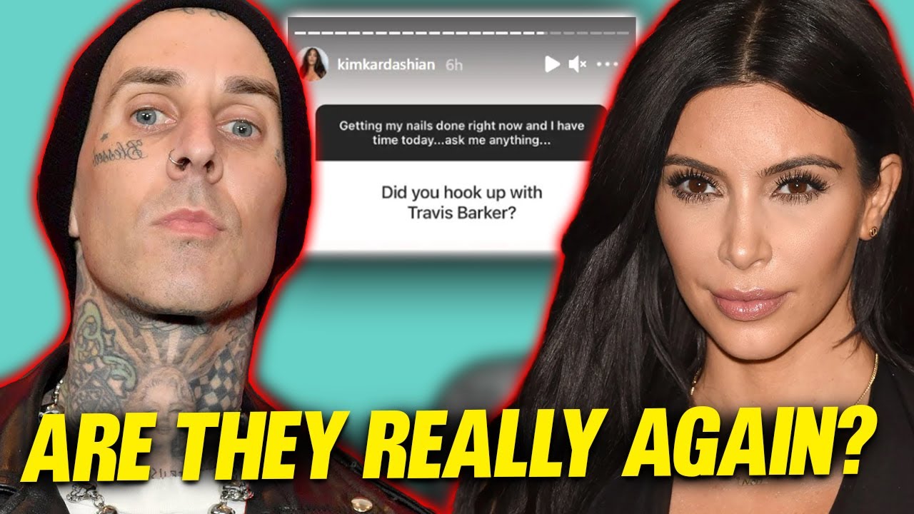 Travis Barker & Kim Kardashian's Hook Up REVEALED! - YouTube