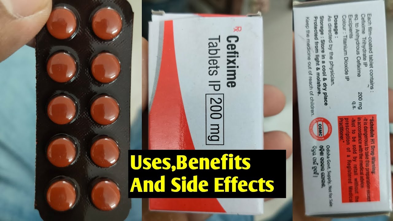 Cefixime Tablets IP 200 mg Uses,Benefits And Side Effects - YouTube