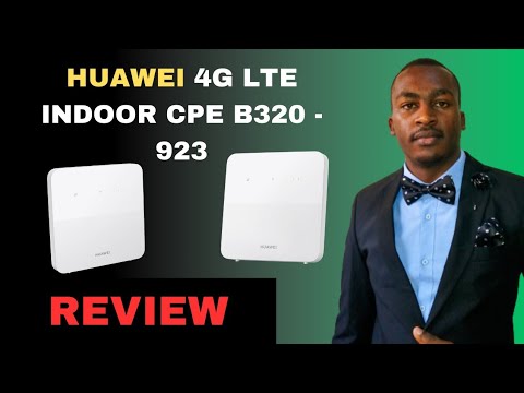 Huawei 4G LTE Indoor CPE B320 - 923 Review - YouTube