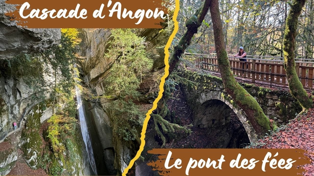 Cascade d Angon et Pont des fées - YouTube
