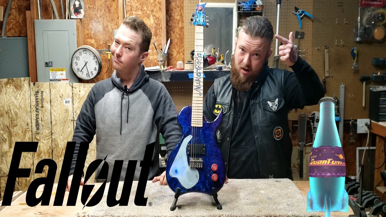Fallout inspired telecaster style guitar build | Nuka cola inspired ...