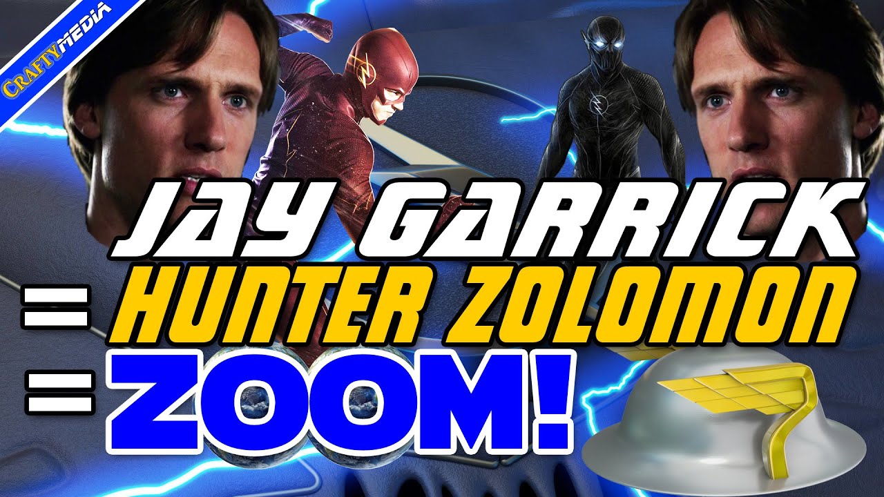 Jay Garrick is Hunter Zolomon is Zoom! Man in mask is Jay Garrick Earth ...
