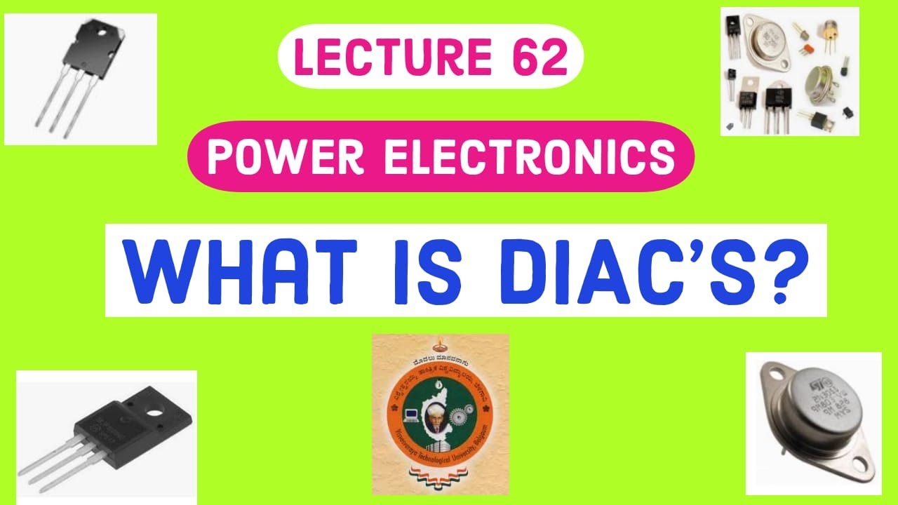 What is DIAC? How does DIAC work? DIAC characteristics| operation ...