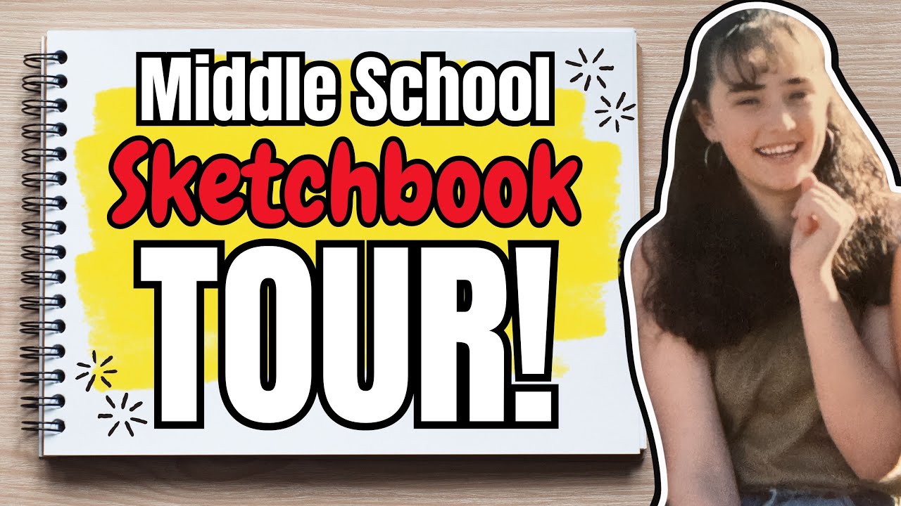 Middle School Sketchbook Tour! - YouTube
