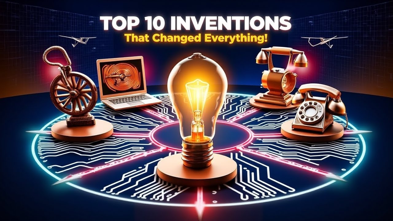 The Top 10 Game Changing Inventions Ever - YouTube