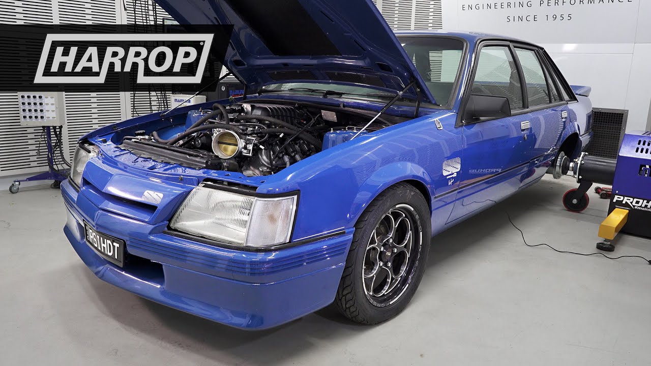 Supercharged VK Commodore | Harrop LSA-H2650i - YouTube