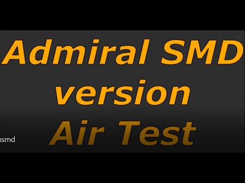 Metal Detector Admiral SMD - Air Test - YouTube