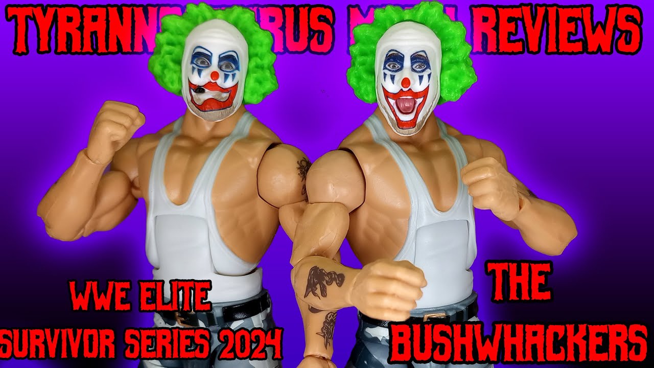 Mattel WWE Elite Collection Suvivor Series 2024 Bushwhacker Luke and ...