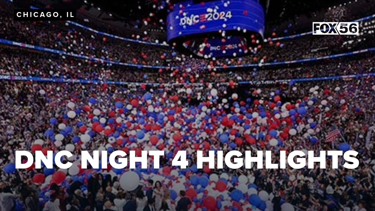 DNC Night 4 Highlights - YouTube