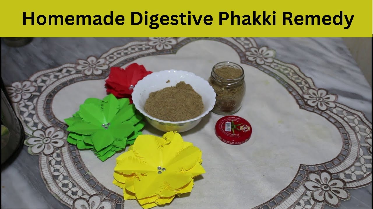 How to make Phakki Recipe in urdu | Homemade Digestive Remedy | Aliya ...