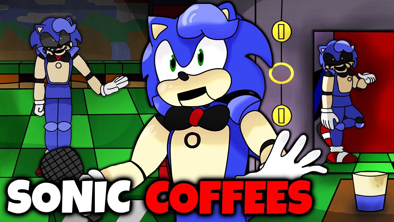 CREEPY SONIC ANIMATRONIC HUNTED ME DOWN | Sonic Coffees (FNAS) - YouTube
