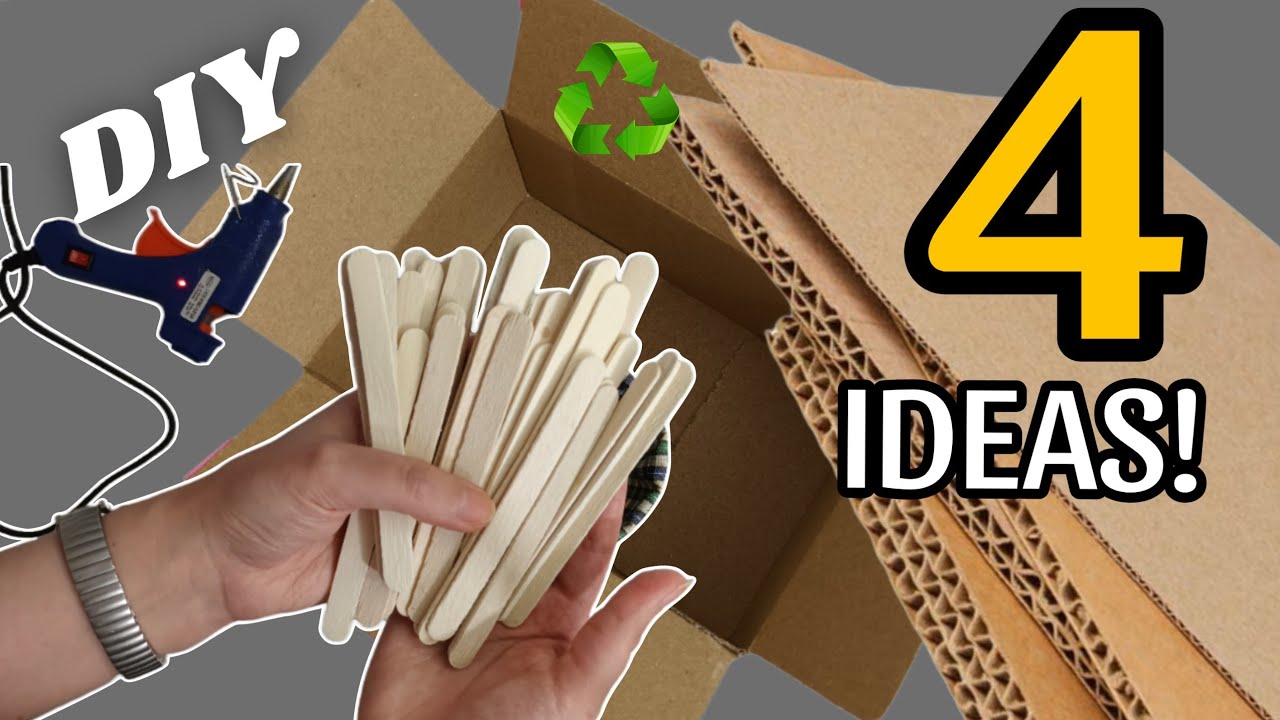 Transforming Cardboard & Waste Material♻️: 4 Super Genius Recycling ...