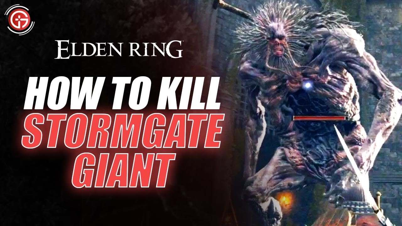 Elden Ring stormgate giant Boss Guide | How to kill Stormgate giant ...