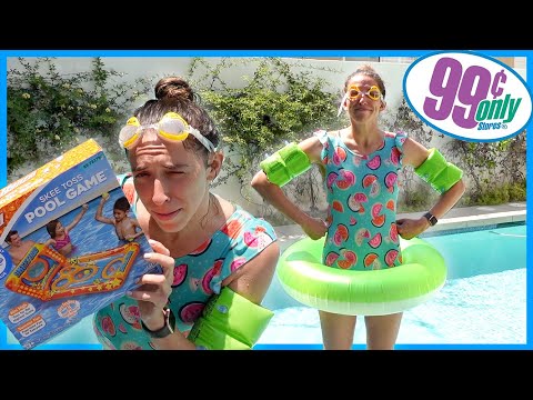 Testing 99c Store Pool Toys! pt2