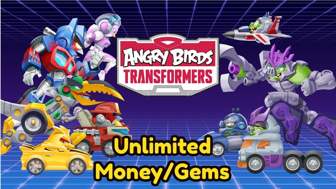 Angry Birds Transformers Unlimited Money and Gems Mod No Root - YouTube