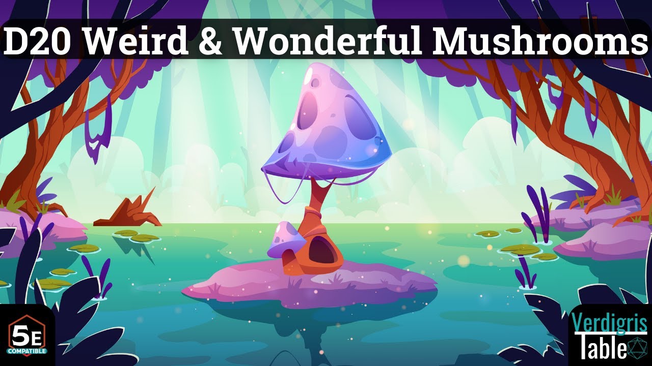 Magic Mushrooms for your D&D game - YouTube