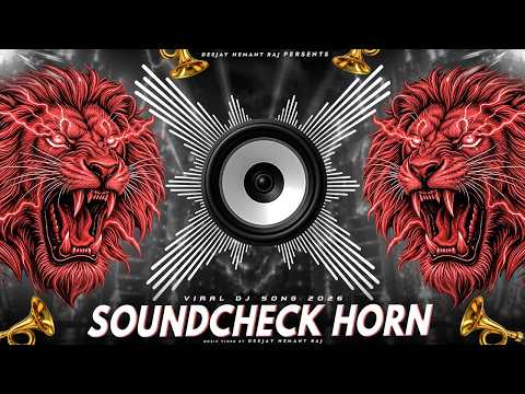 DJ SOUND CHECK | HORN DROP⚡️| NEW DJ HARD BASS SONG | SPEAKER CHECK | JBL DJ MIX | TRANCE EDM MIX🔥
