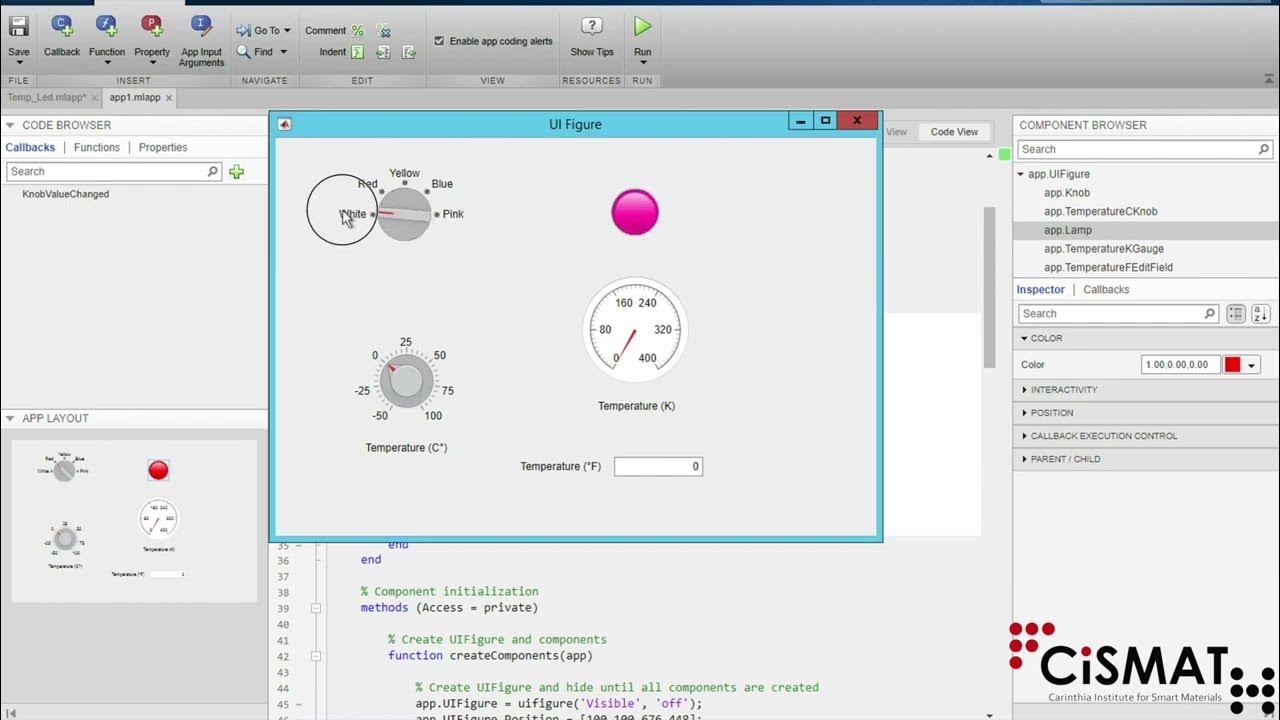 Matlab Appdesigner (Tutorial 4) - YouTube