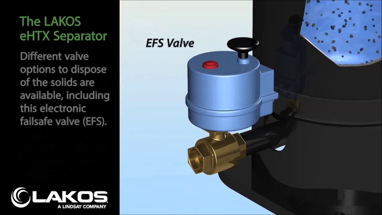 LAKOS Sand Separator - YouTube