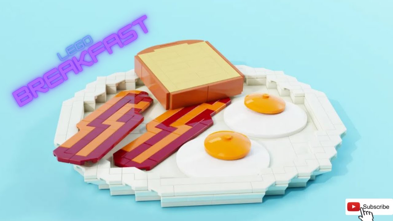 Big Breakfast Stop Motion Lego Cooking - YouTube