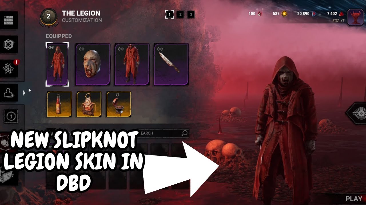 NEW SLIPKNOT LEGION SKIN!! - YouTube