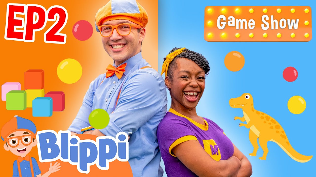 Blippi Game Show: Episode 2 - Who'll Win The Race? | Kids TV Show ...