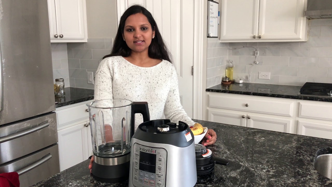 Instant Pot Ace Blender Unboxing(4K) & Strawberry Banana Smoothie ...
