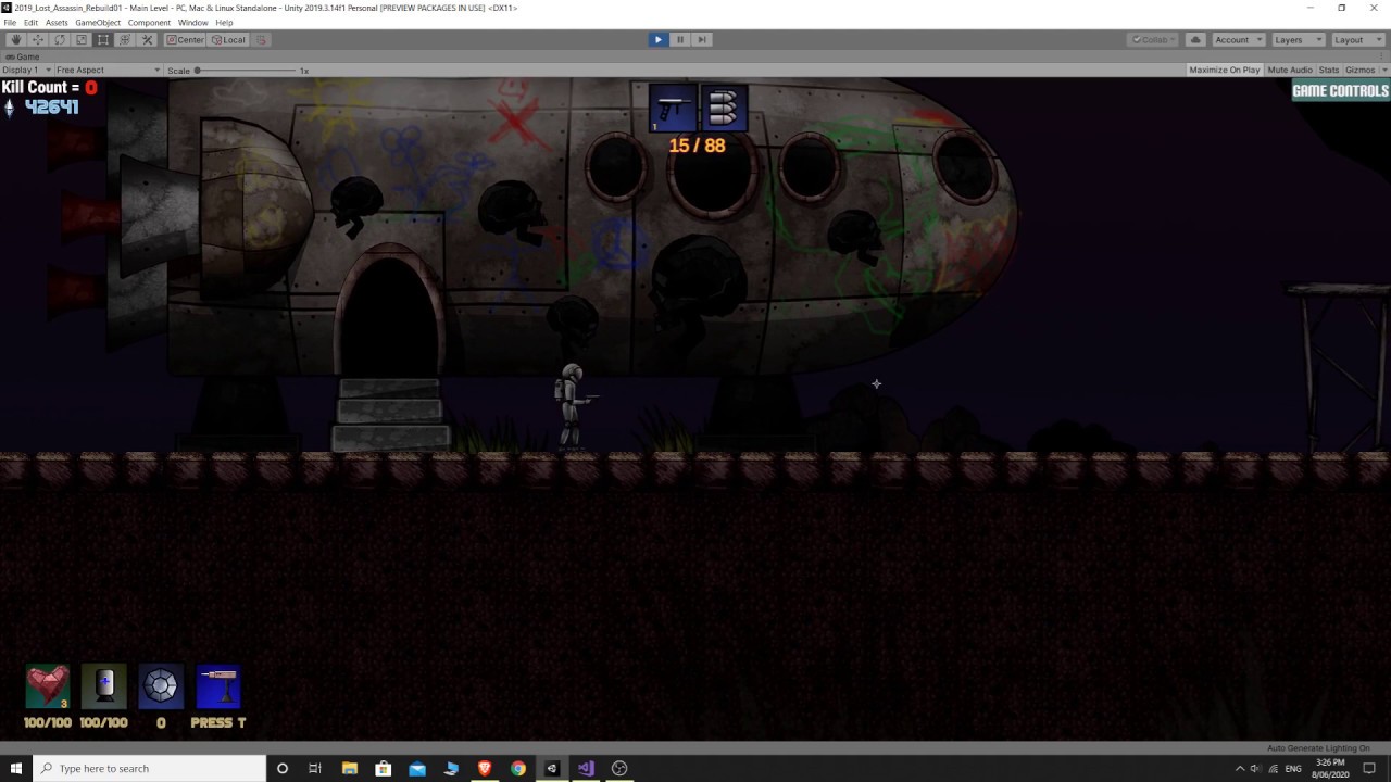 Lost Assassin - 2D Indie Game - Gameplay Footage - Pre Alpha ...