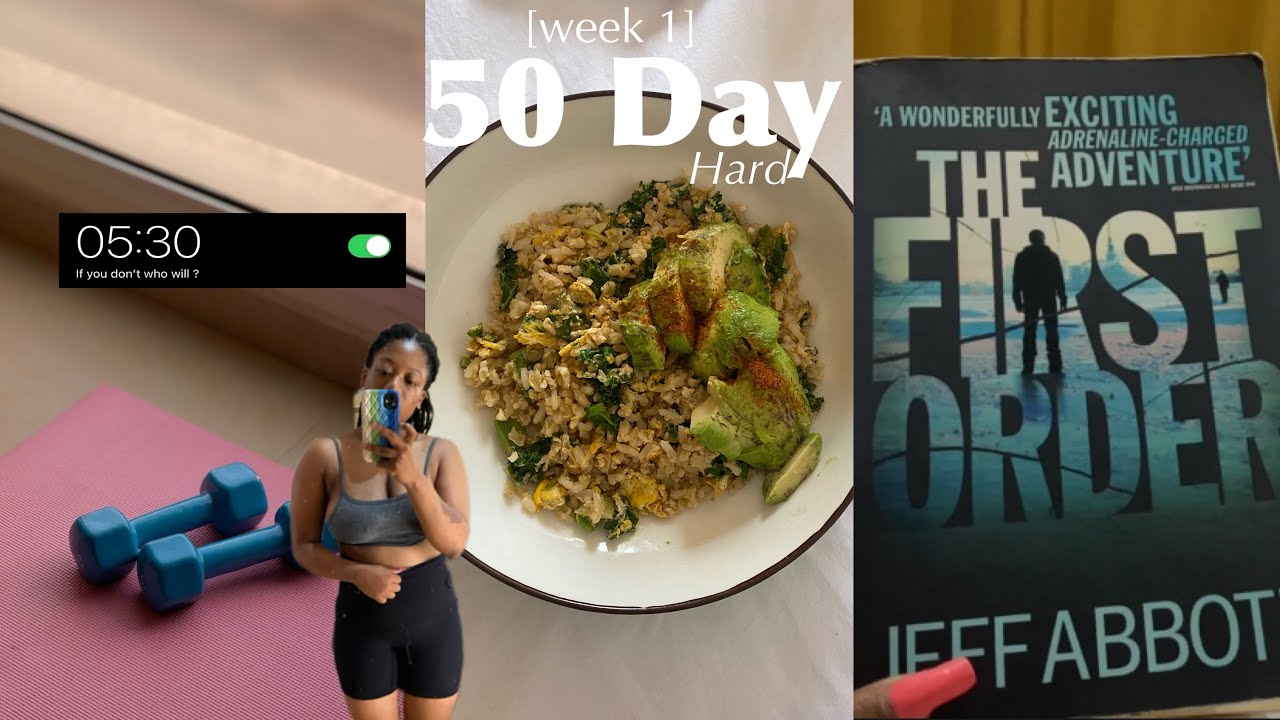 My first week of the 50 Day challenge *2024 motivation *🏋️‍♀️ - YouTube