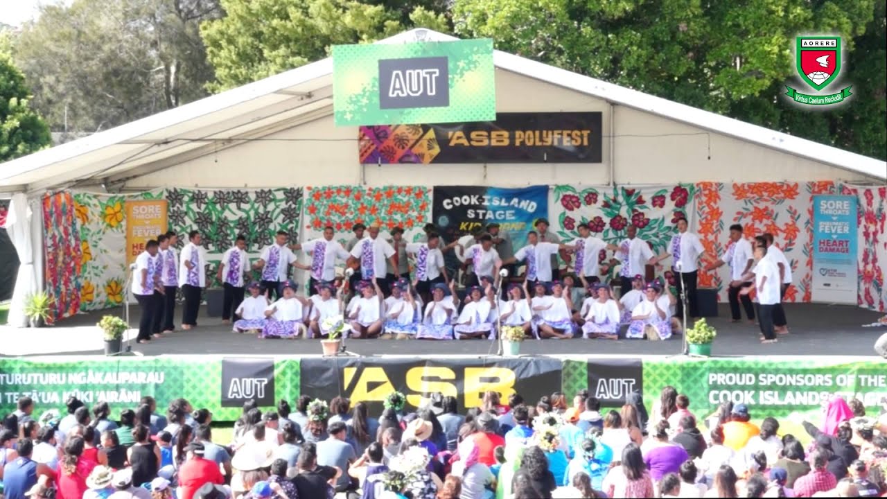 Aorere College Cook Islands Group 2016 Polyfest Performace - YouTube