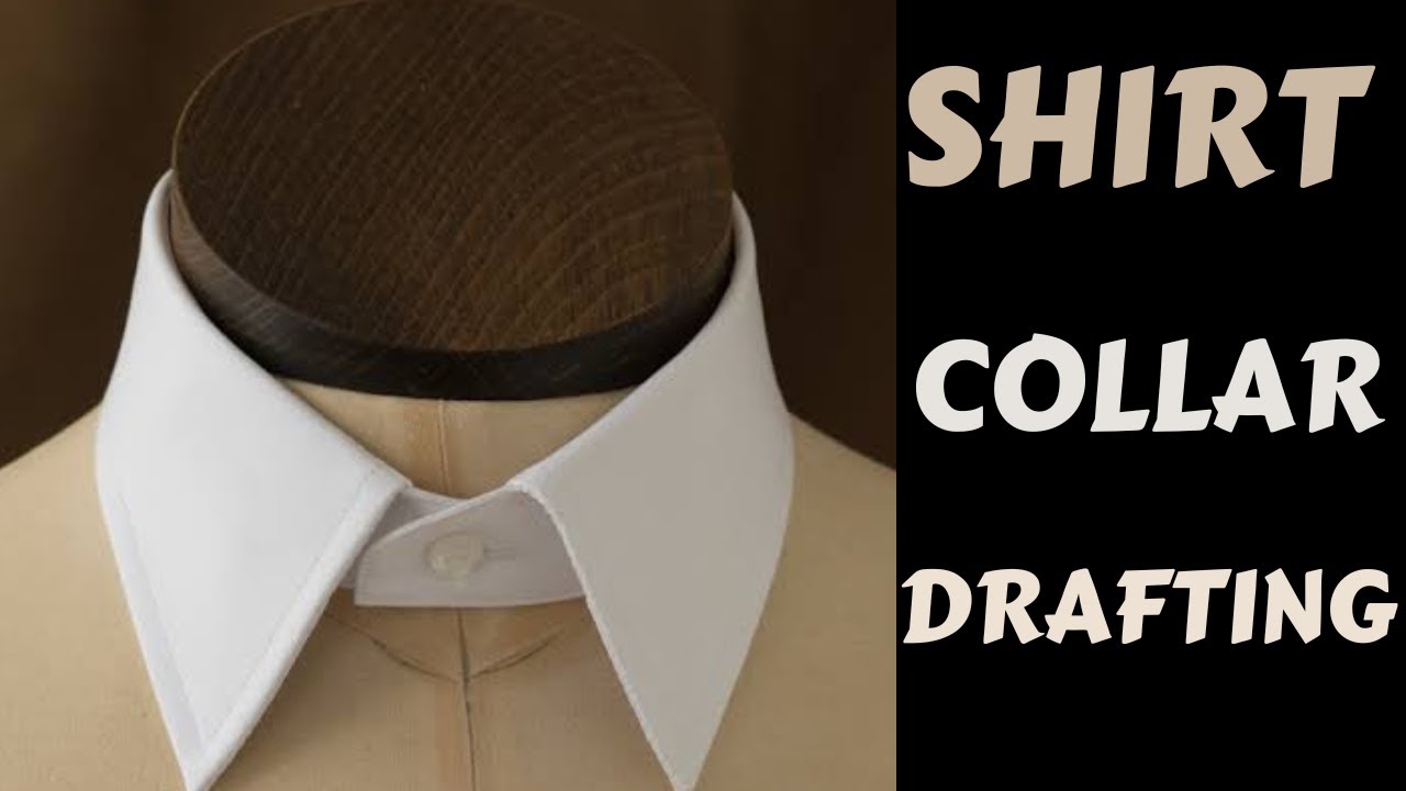 SHIRT COLLAR DRAFTING: Beginner's Guide #diy - YouTube