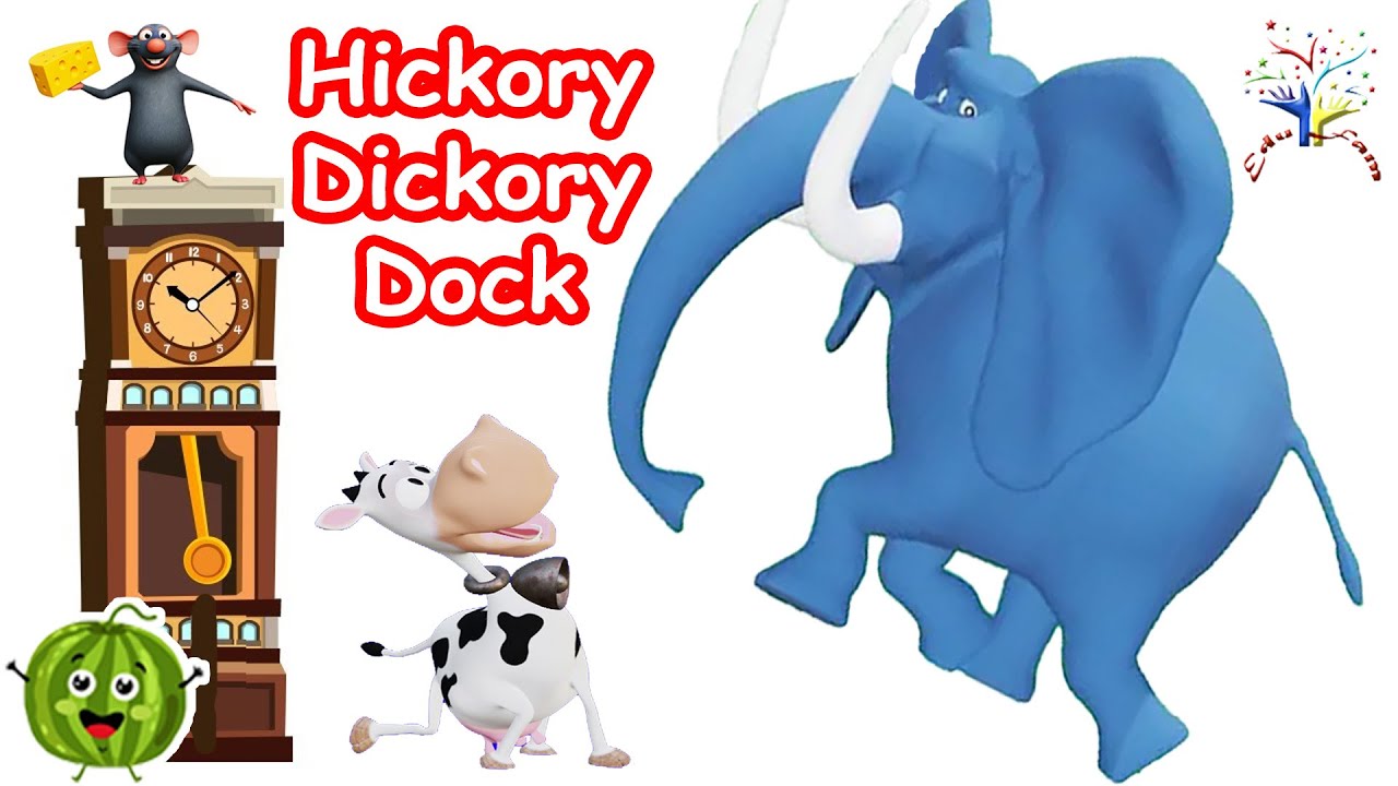 Hickory Dickory Dock || Super simple kids song AI2HD1 || Kids Songs and ...