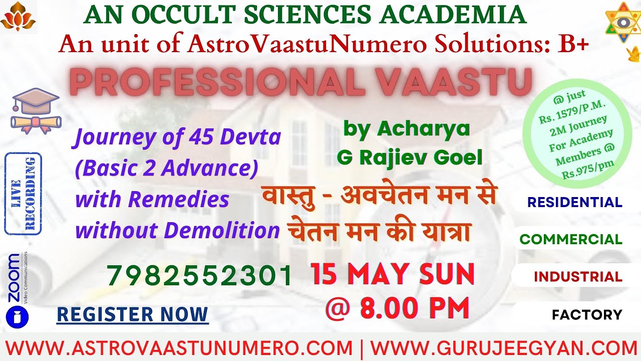 Professional Vaastu - Journey of 45 Devta with Remedies without ...