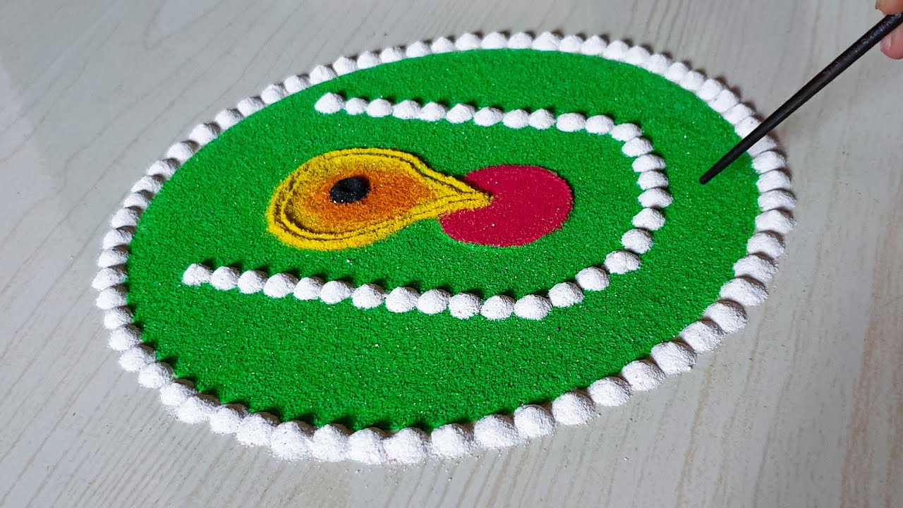 Ashadhi Ekadashi Special Rangoli. Ekadashi Small Rangoli. Rangoli ...