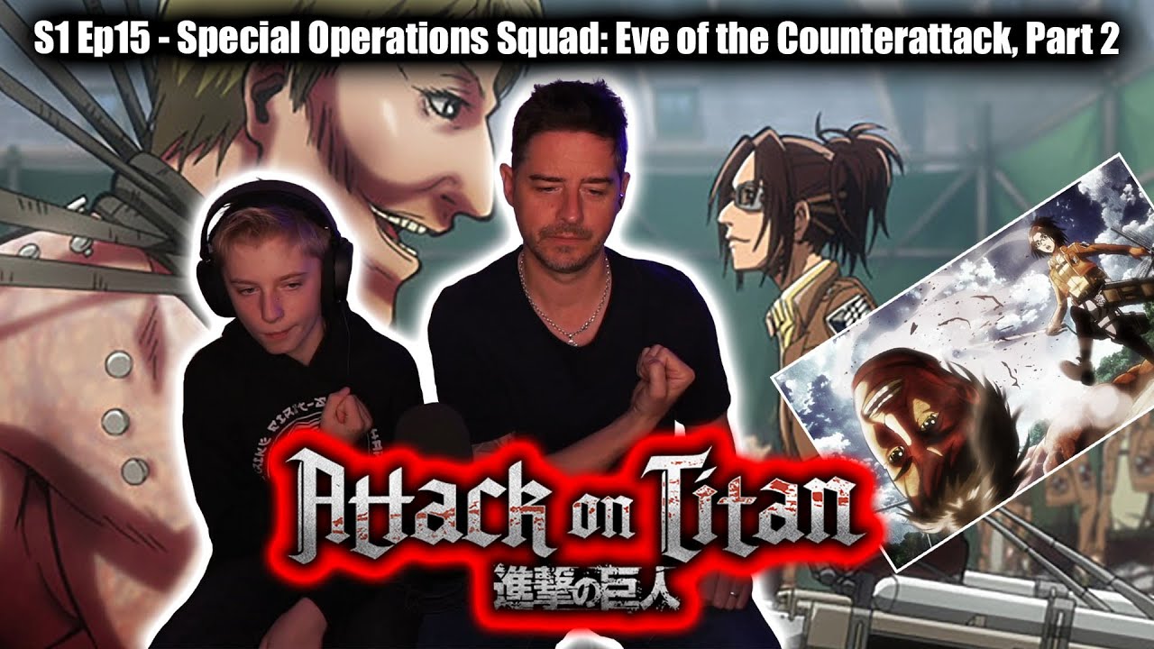 ATTACK ON TITAN - 1X15 Special Operations Squad: Eve of the ...