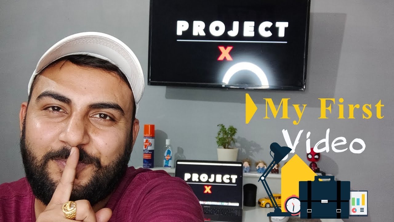 My First YouTube Video Setup | Project X - YouTube