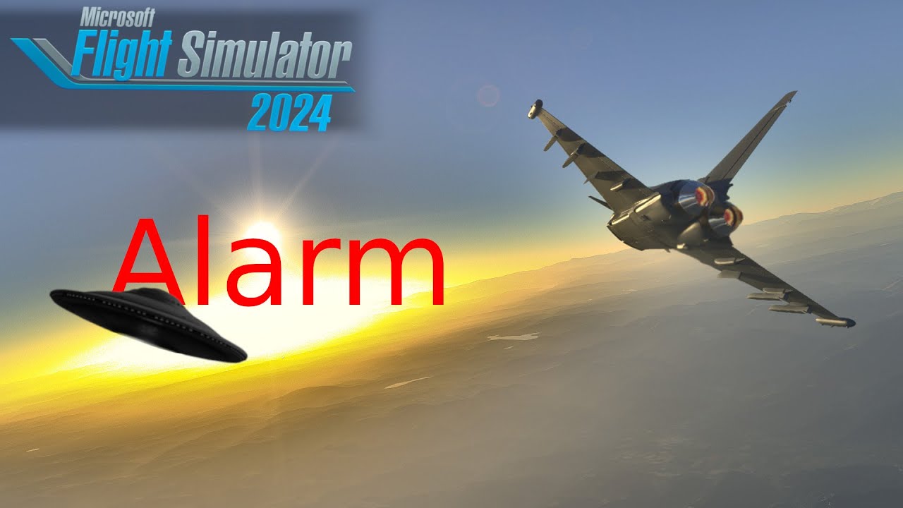 UFO ALARM Microsoft Flight Simulator 2024 - YouTube