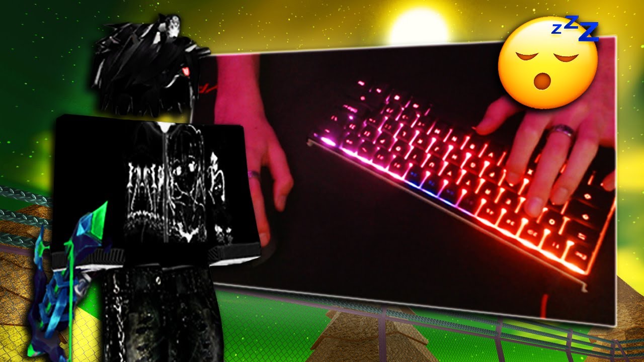 [HANDCAM] Chill Lofi + Keyboard ASMR MM2 Gameplay 😴 SATISFYING MM2 ...