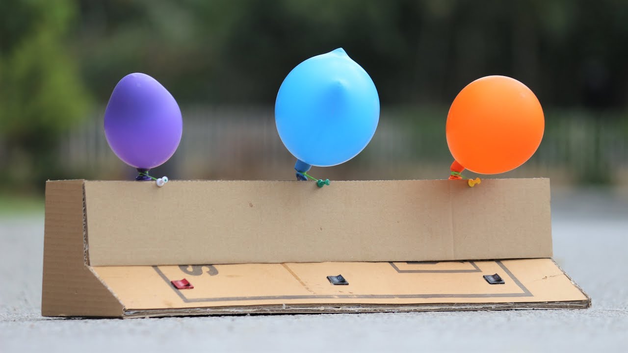 How to make a Air Balloon Machine - Balloon Vending Machine - YouTube