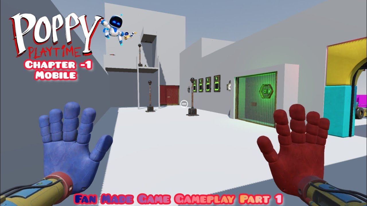Poppy Playtime Chapter -1 Mobile Fanmade Game GamePlay Android Part 1📱🎮 ...
