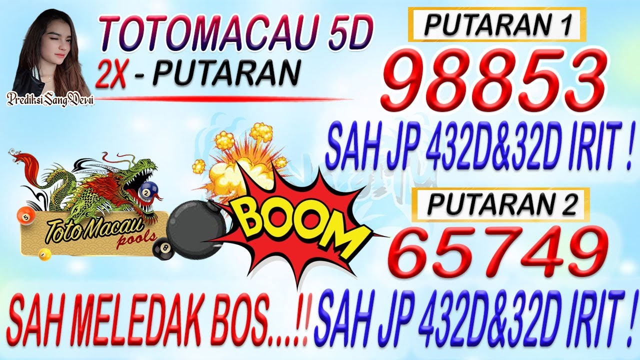 PREDIKSI TOTO MACAU 5D HARI INI 10 JUNI 2023 | BOCORAN TOTO MACAU HARI ...