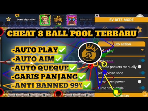 GAMEPLAY 8 BALL POOL CHEAT VIP - EASY VICTORY - PSH4X - YouTube
