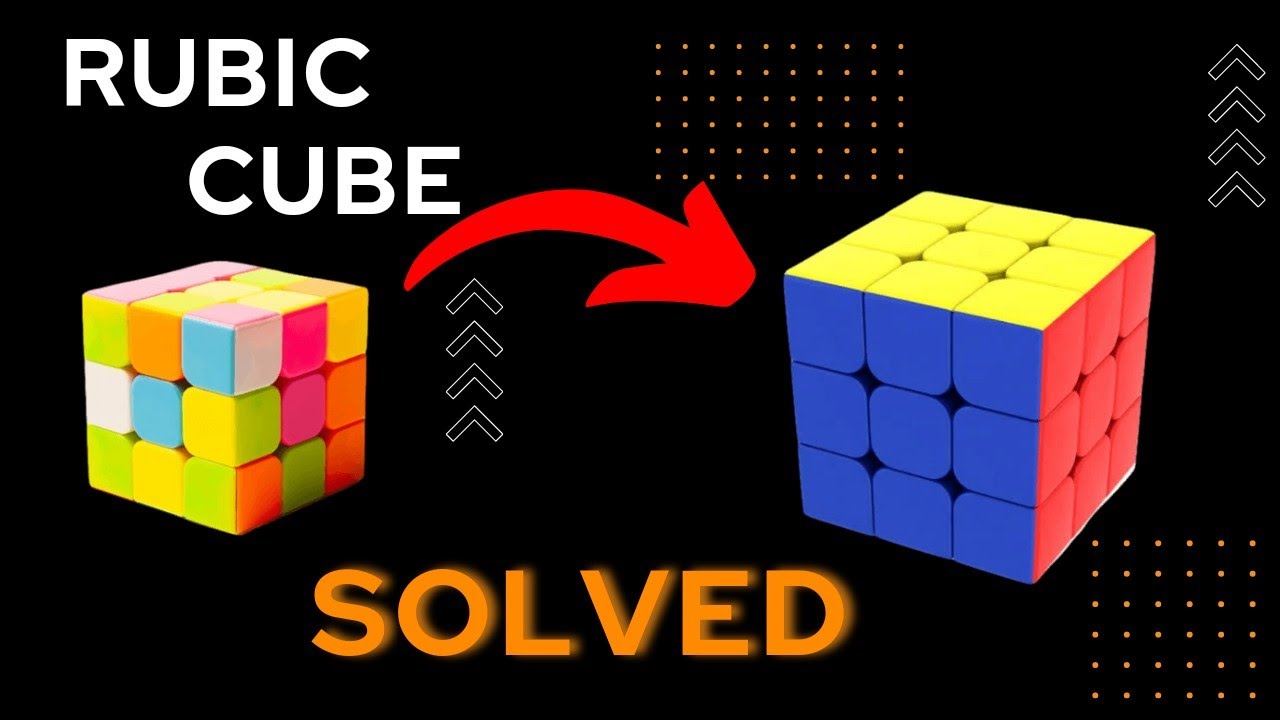 Rubic Cube को सॉल्व करे | 1 : 45 sec में Rubic cube is solved | Challenge Accepted - YouTube