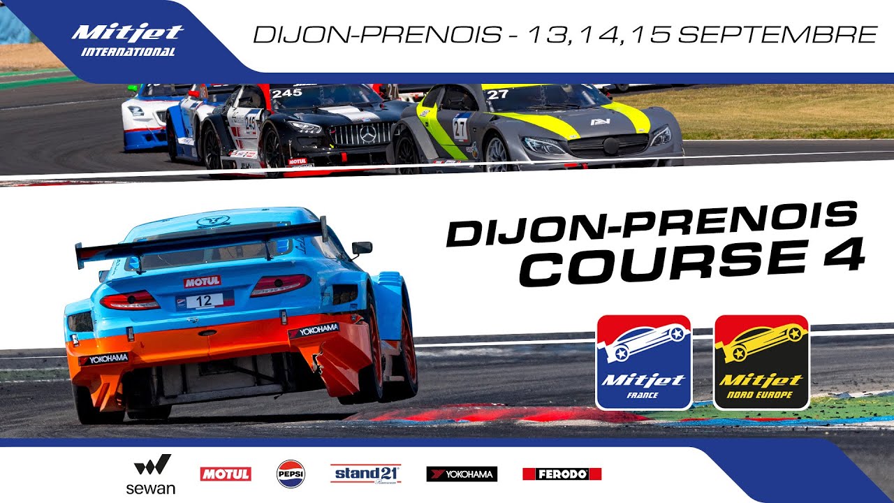 Mitjet International – Course 4 Dijon-Prenois - YouTube