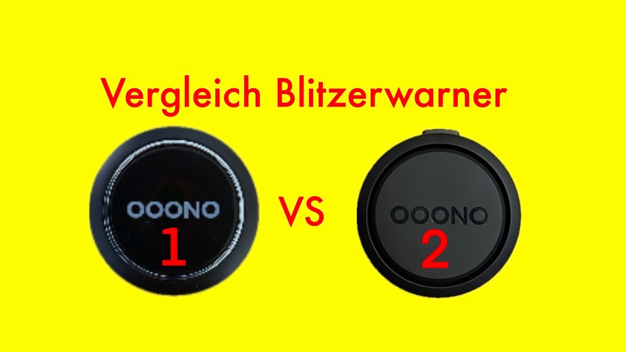Vergleich OOONO 1 + 2 Radarwarner - Ohne Abokosten! CH-Deutsch - YouTube