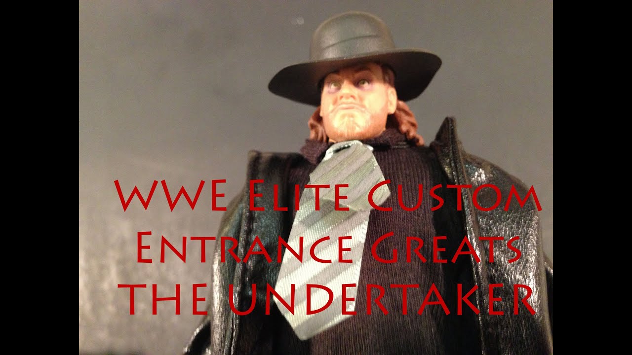 WWE Entrance Greats Custom Elite Undertaker - YouTube