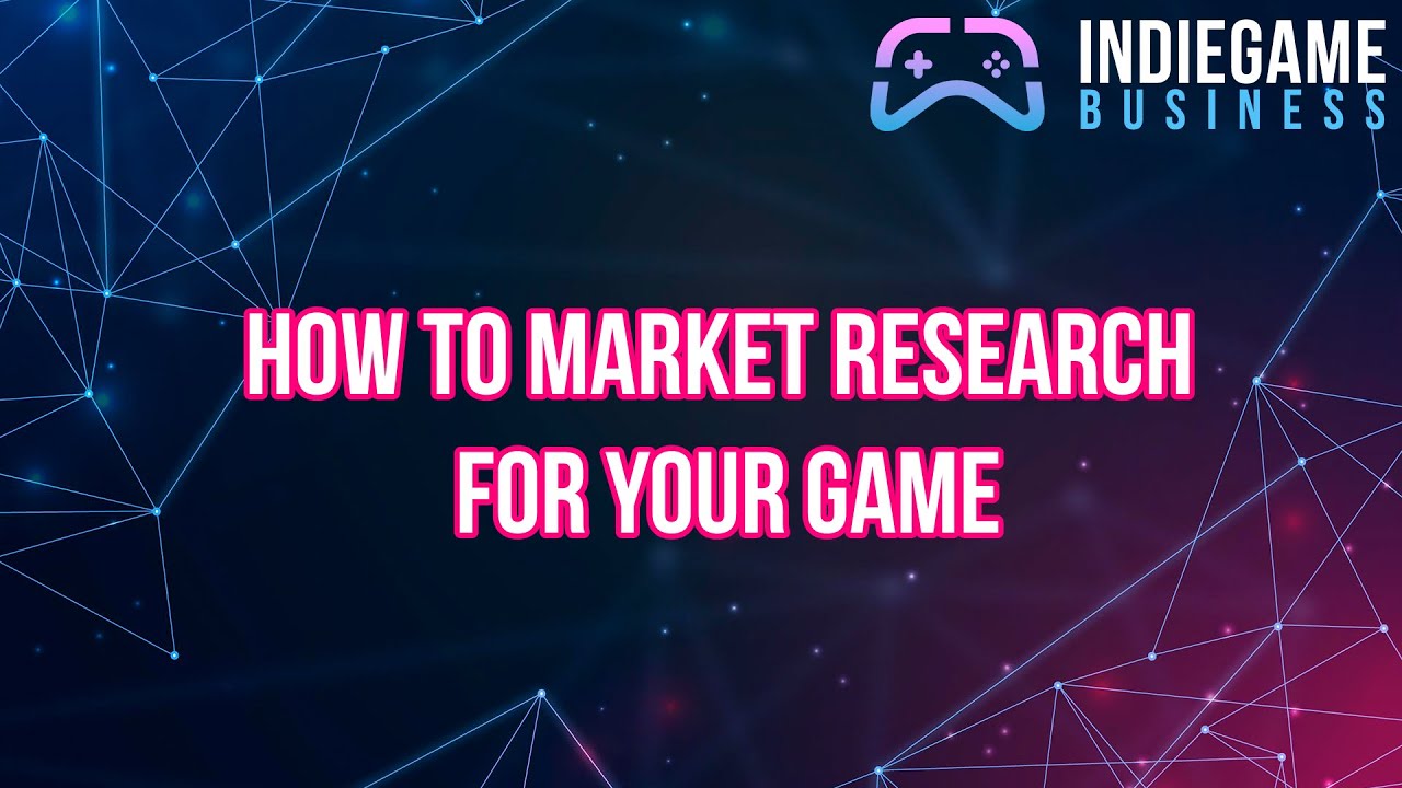 How to market research for your game - YouTube