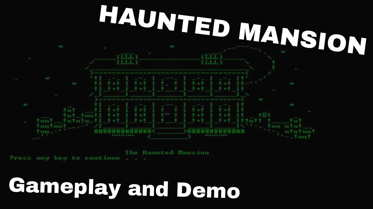 Haunted Mansion Game Walkthrough - YouTube
