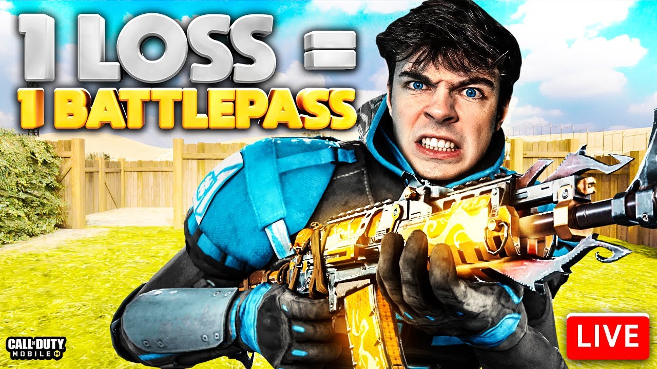IF I LOSE YOU WIN A BATTLE PASS in COD Mobile... - YouTube